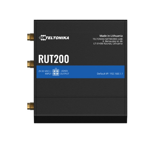 Teltonika RUT200 Industrial Cellular Router, WAN Failover, Compact and ...