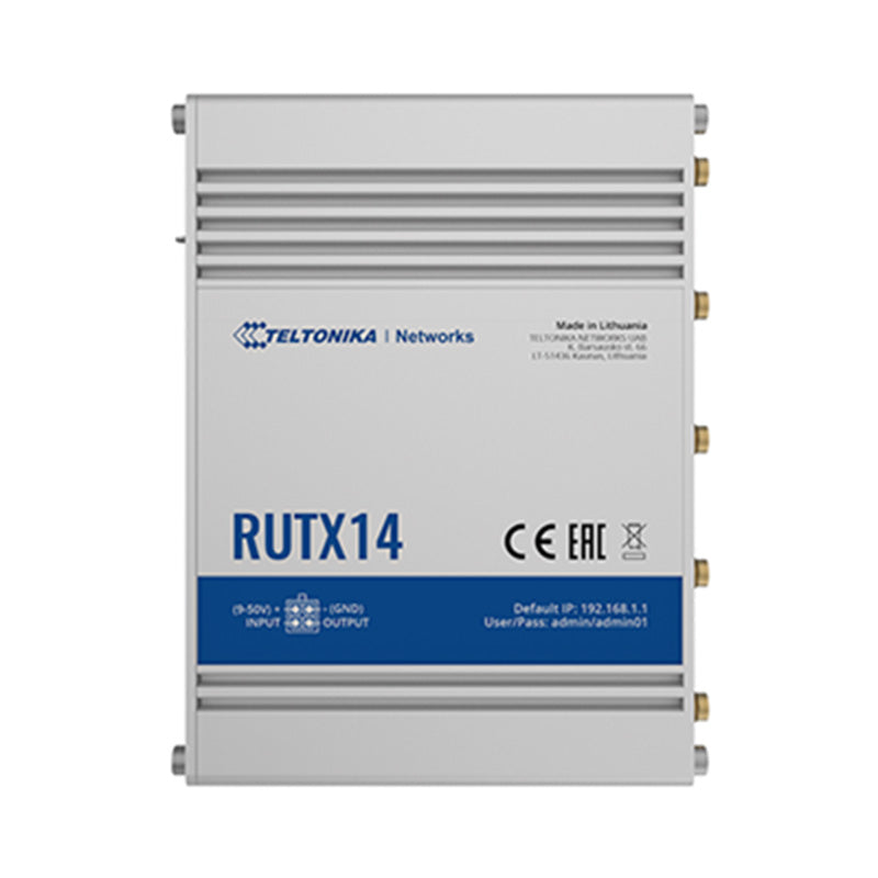 RUTX14000300 Teltonika 4G LTE CAT12 Industrial Cellular Router - NZ ...